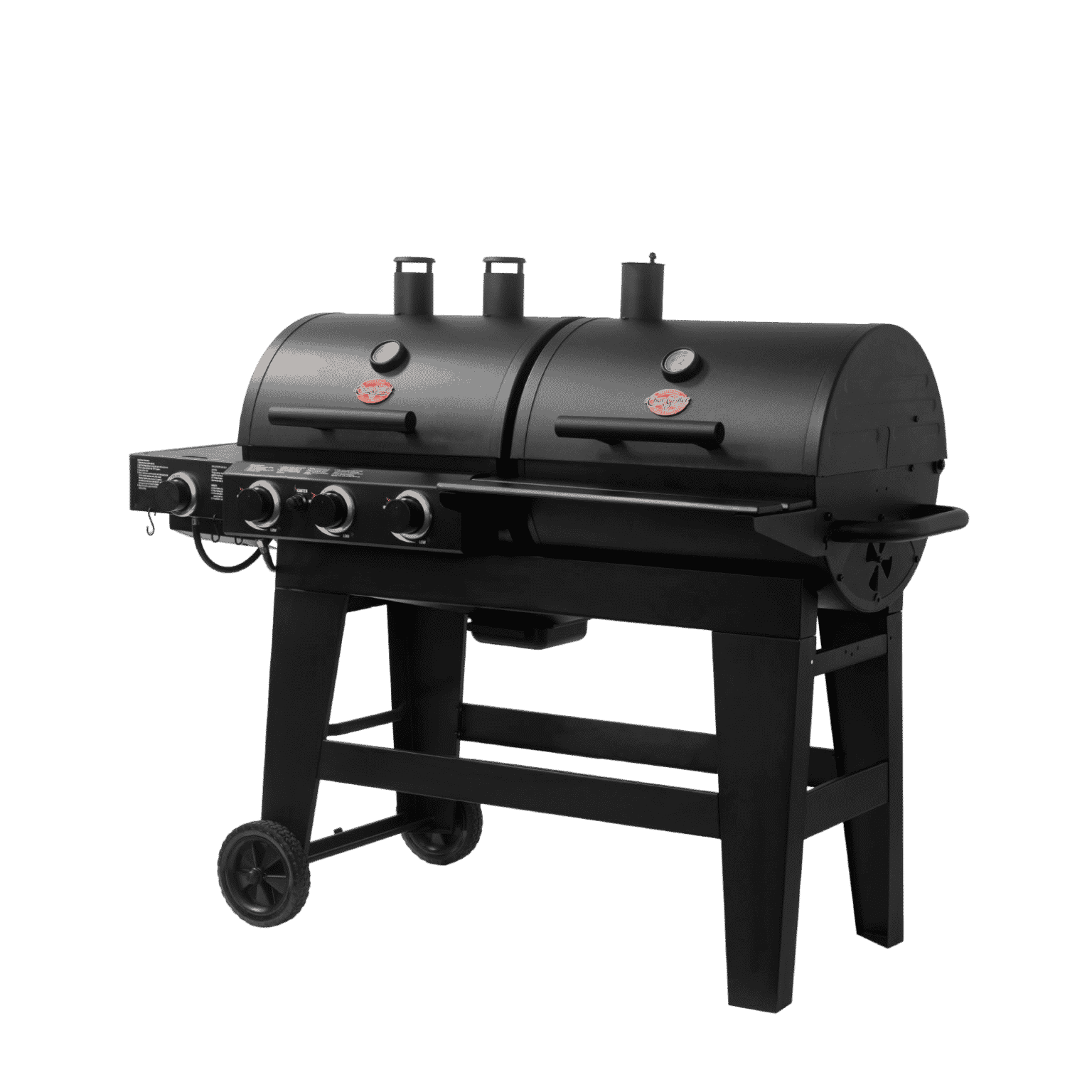 Double Play Dual Function Gas, Charcoal Grill - Char-Griller